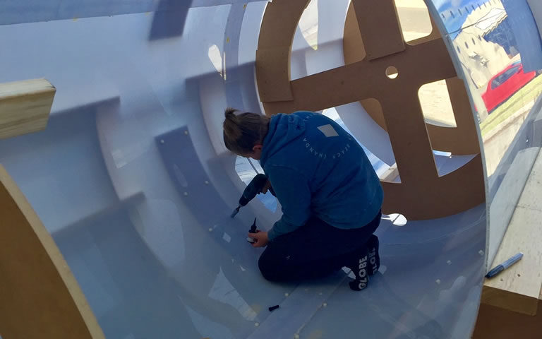 Polycarbonate Mobile Network Tower Shrouds - Skytec Plastics